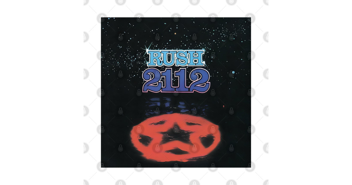 2112 - Rush Band - T-Shirt | TeePublic
