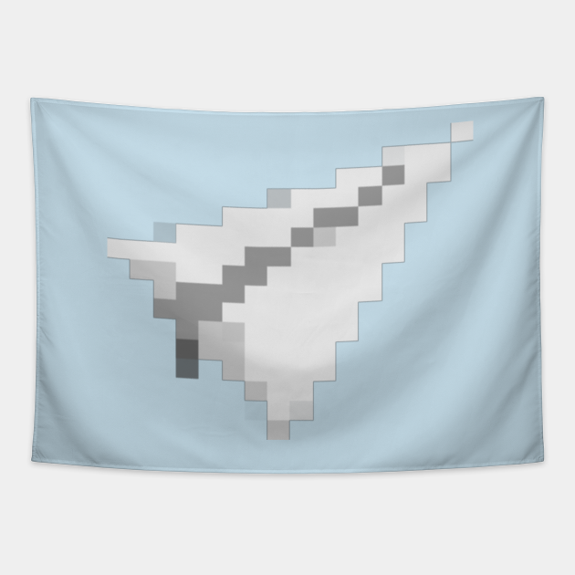 Paper Airplane Pixel Art - Adventure - Tapestry | TeePublic