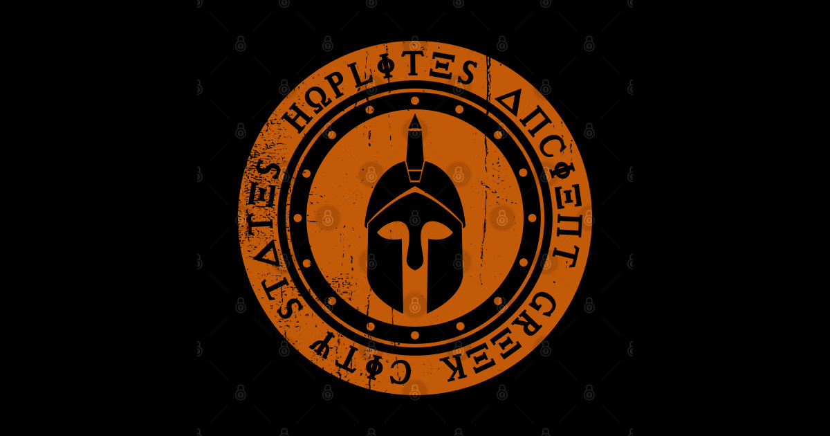 Hoplites Shield - Hoplites - Sticker | TeePublic