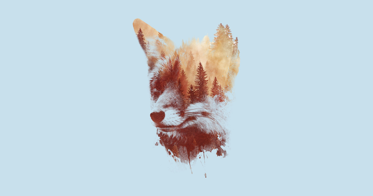 blind fox - Hipster - T-Shirt | TeePublic