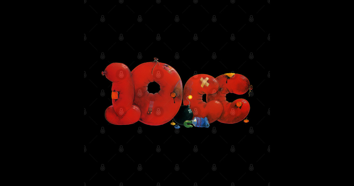 10cc: The Early Days - 10cc - Sticker | TeePublic
