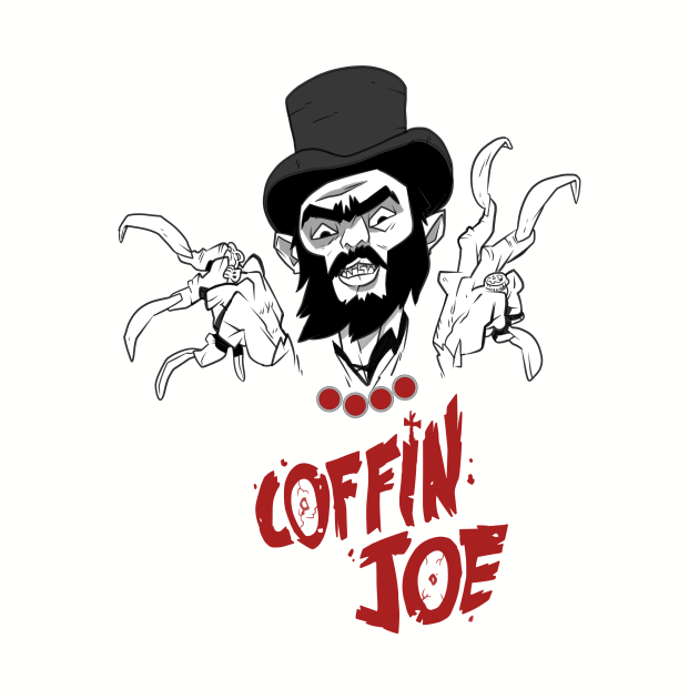 coffin joe - Horror Coffin Joe - Baseball T-Shirt | TeePublic