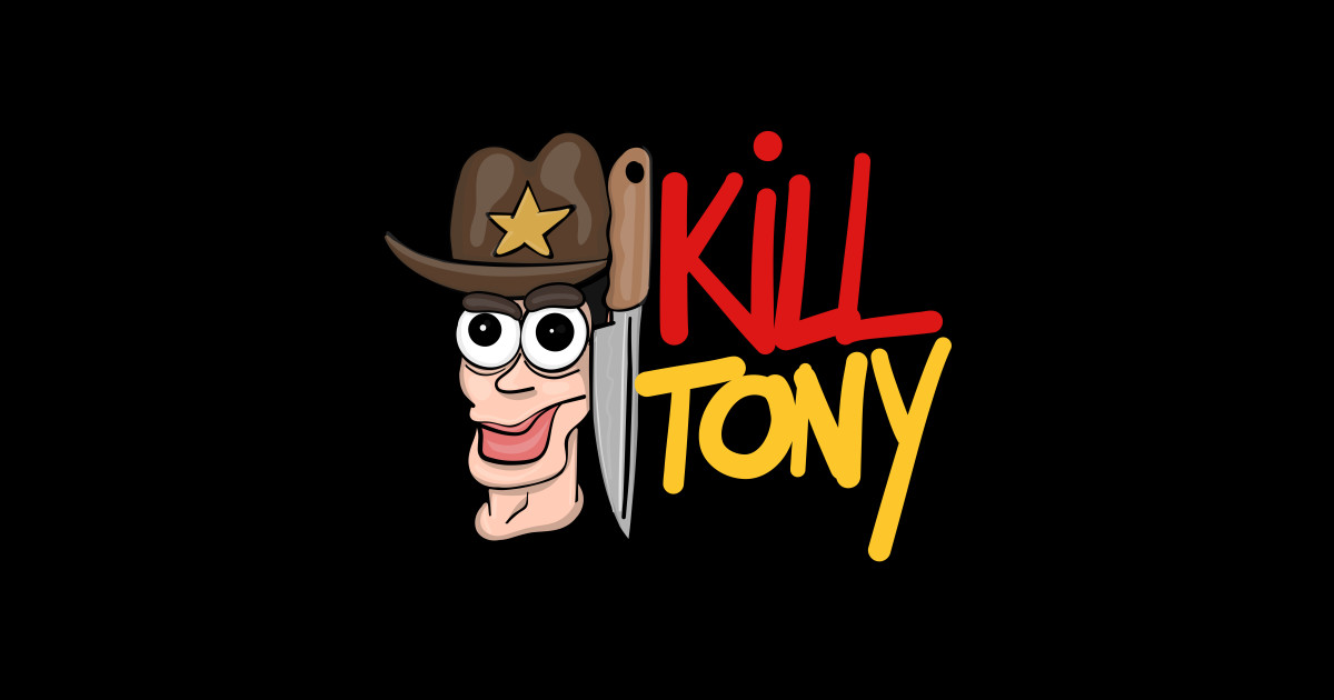 Kill Tony Fan Logo With Tony Hinchcliffe Head & Cowboy Hat With ...