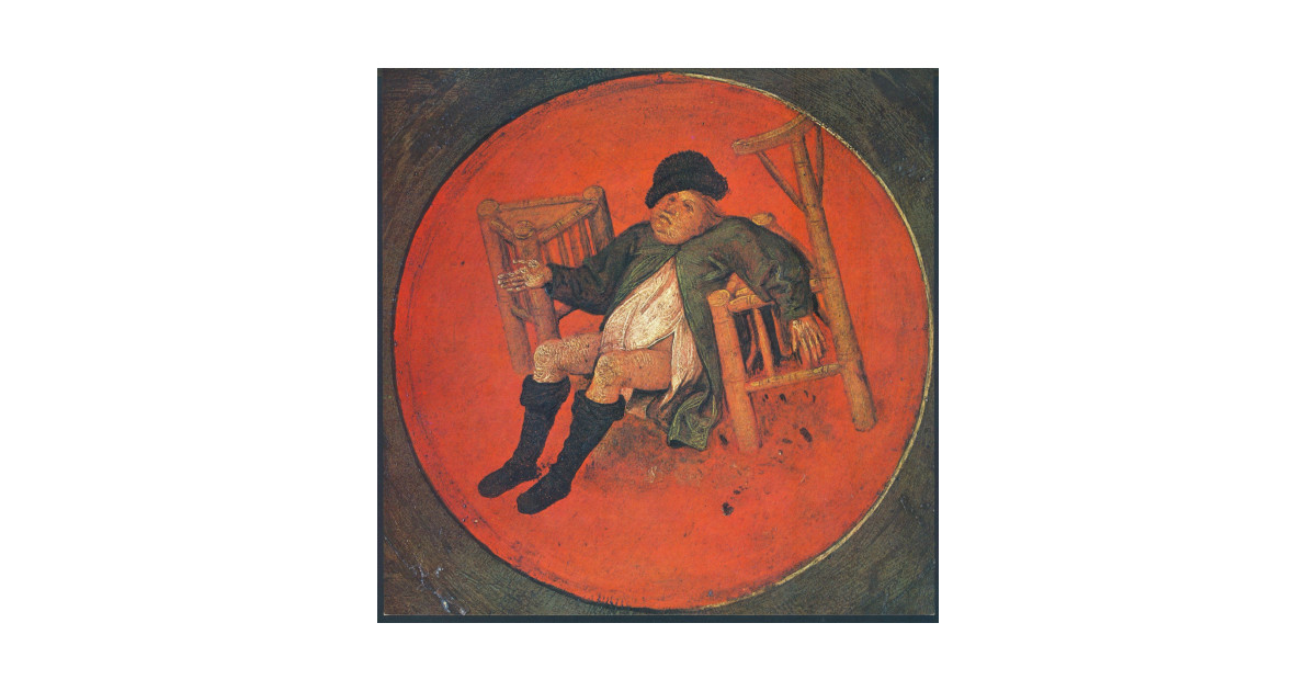 to sit between two stools in the ashes - Pieter Bruegel the Elder ...