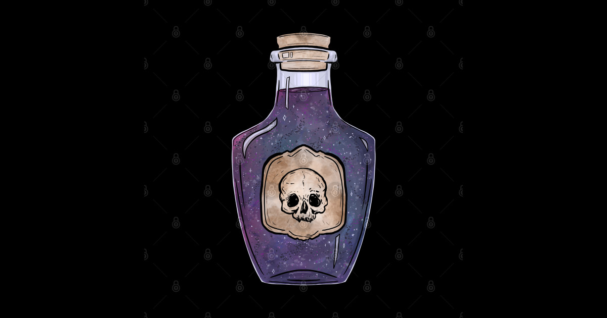 Death Potion - Potion - Sticker | TeePublic