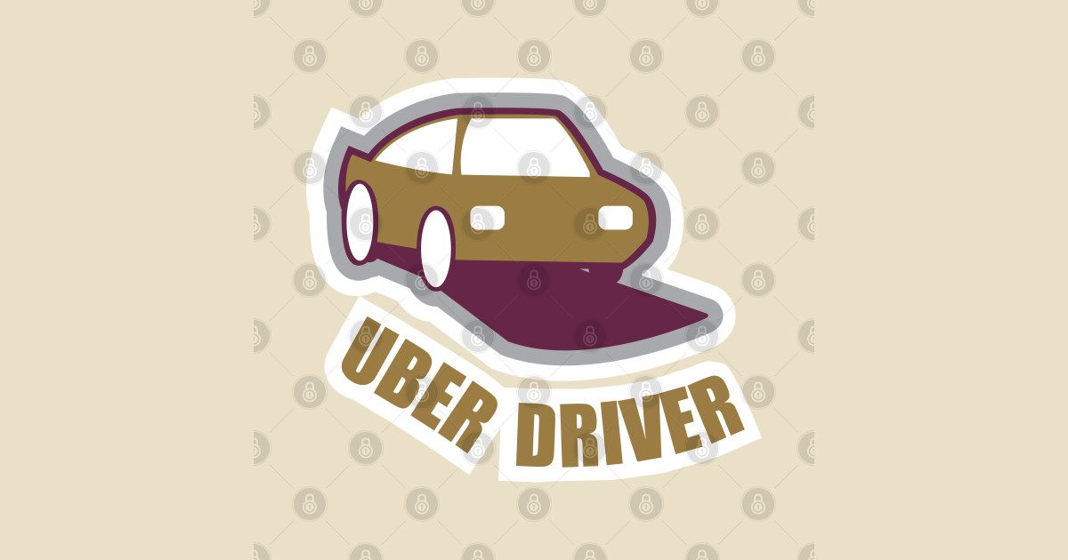 Uber Driver Collection - Uber Garnet And Gold - T-Shirt | TeePublic