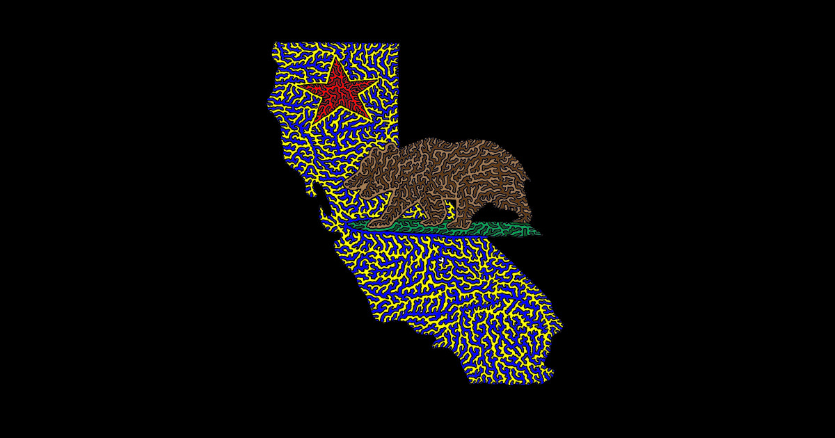 California Crest - California Pride - Sticker | TeePublic