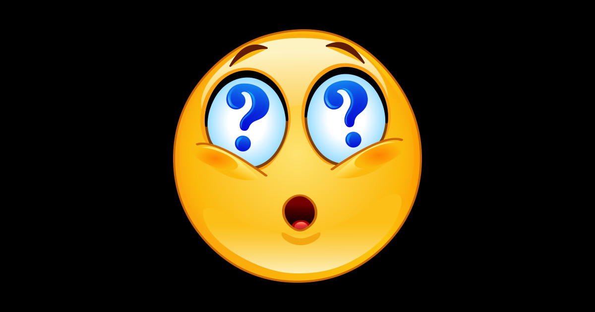 Question Emoji - Emoji - Sticker | TeePublic