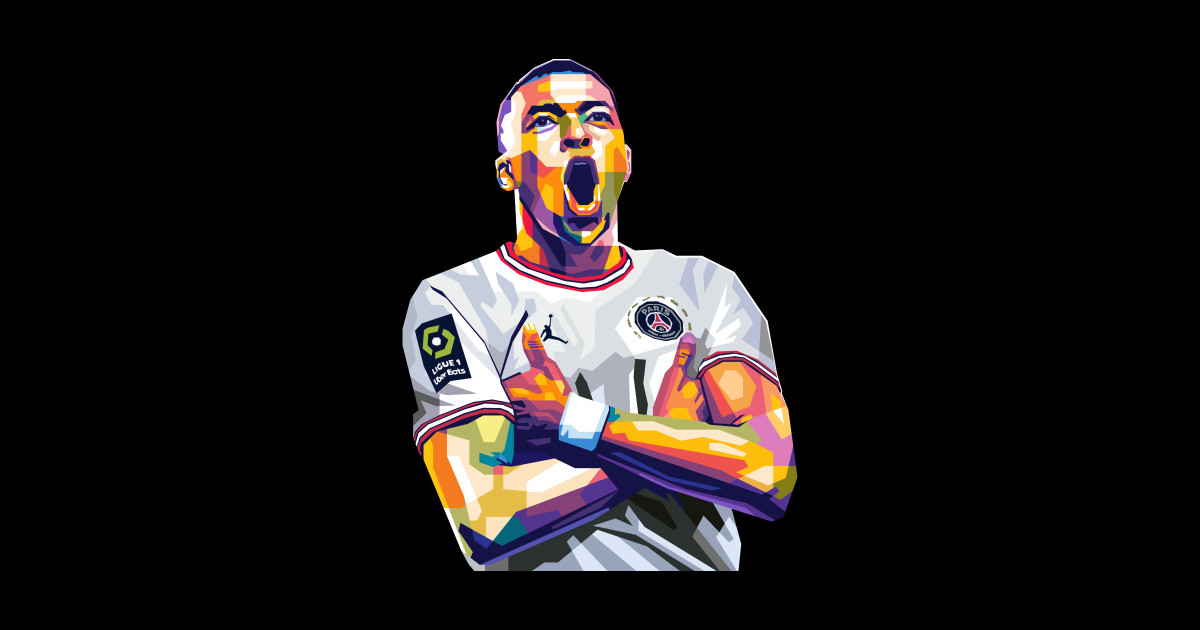 Kylian mbappe goal celebration - Kylian Mbappe - Posters and Art Prints ...
