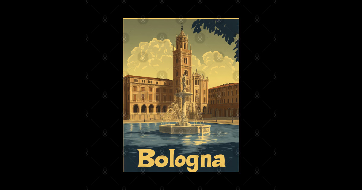 Bologna showcases its rich history and culture with a grand fountain at ...