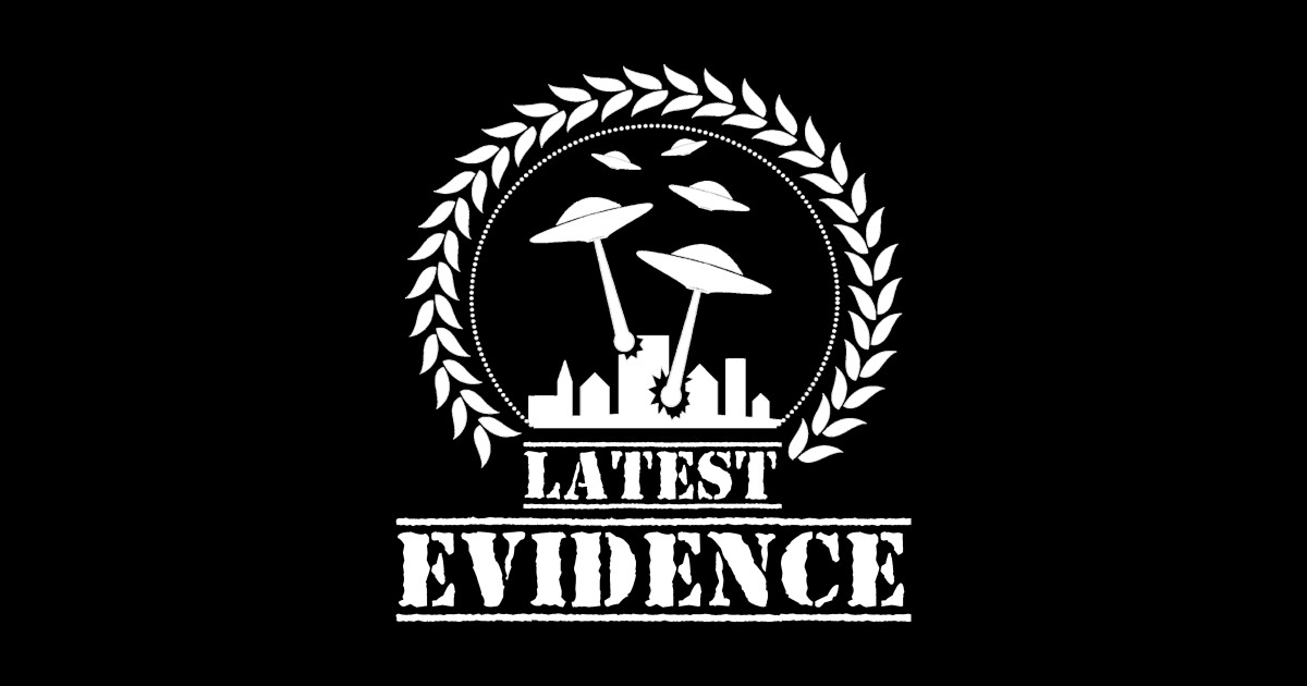Latest evidence - Ufos - Sticker | TeePublic