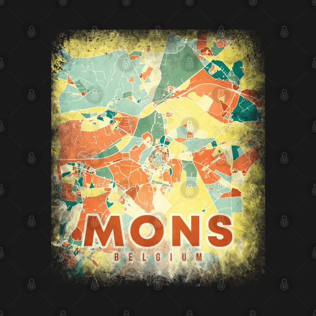 Mons Belgium - Mons - T-Shirt | TeePublic