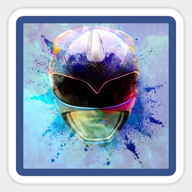 BLUE RANGER IS THE GOAT MMPR - Blue Ranger - Sticker | TeePublic