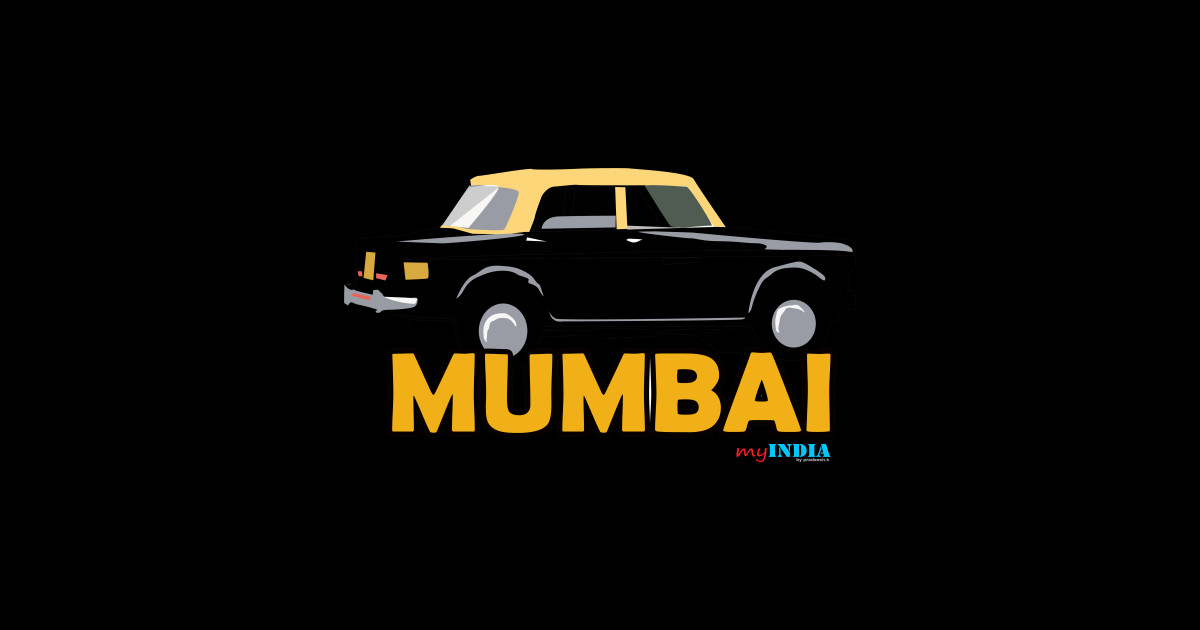 mumbai taxi - India - Posters and Art Prints | TeePublic