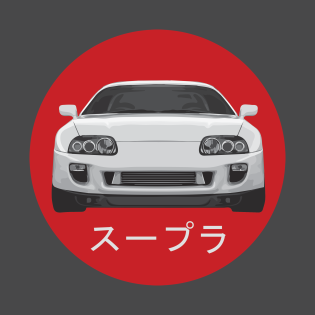 Toyota Supra - JDM Design - Toyota Supra - T-Shirt | TeePublic