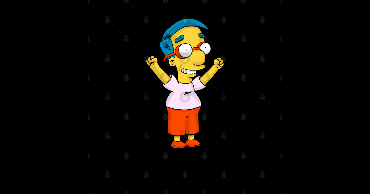 Milhouse - Milhouse - Sticker | TeePublic