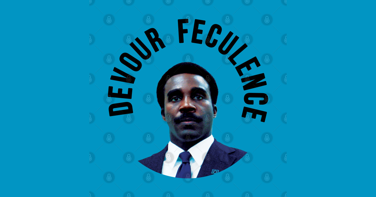 DEVOUR FECULENCE Mr. Milchick, LUMON Logo Severance Inspired - Devour ...