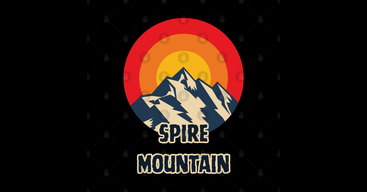 Spire Mountain - Spire Mountain - Sticker | TeePublic