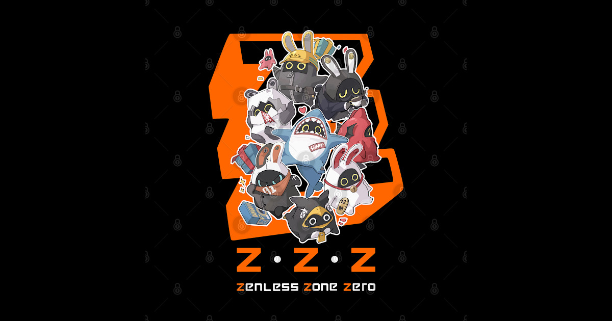 ZENLESS ZONE ZERO - BANGBOO ORANGE - Zenless Zone Zero - Sticker ...
