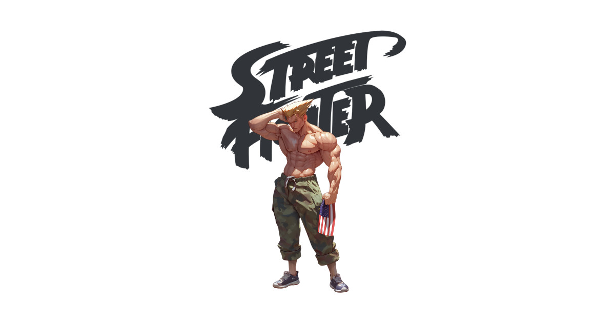 Street Fighter Guile GYM Training - Guile - T-Shirt | TeePublic