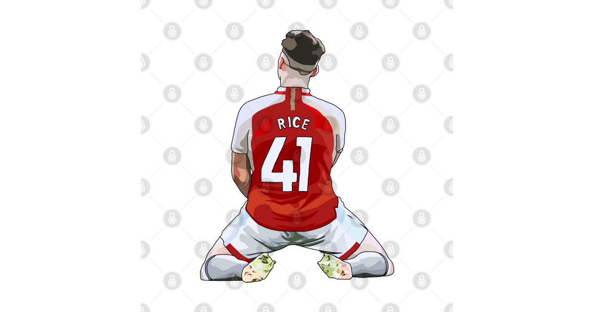 Declan Rice - Arsenal - T-Shirt | TeePublic