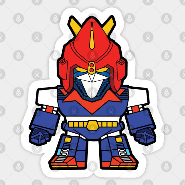 Voltes V Chibi - Voltes V - Sticker | TeePublic