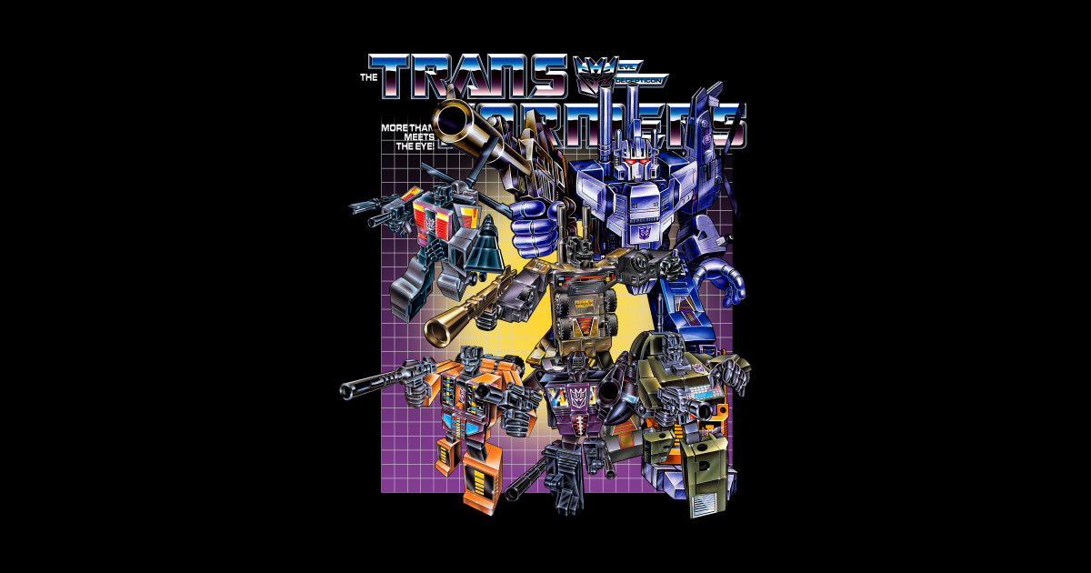 Transformers G1 Combaticons team - Transformers - Sticker | TeePublic