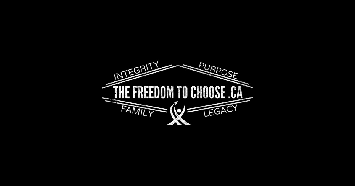 The Freedom to Choose Logo - Sticker | TeePublic