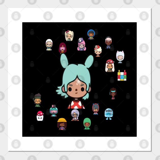 Toca boca world - Toca Boca - Posters and Art Prints | TeePublic