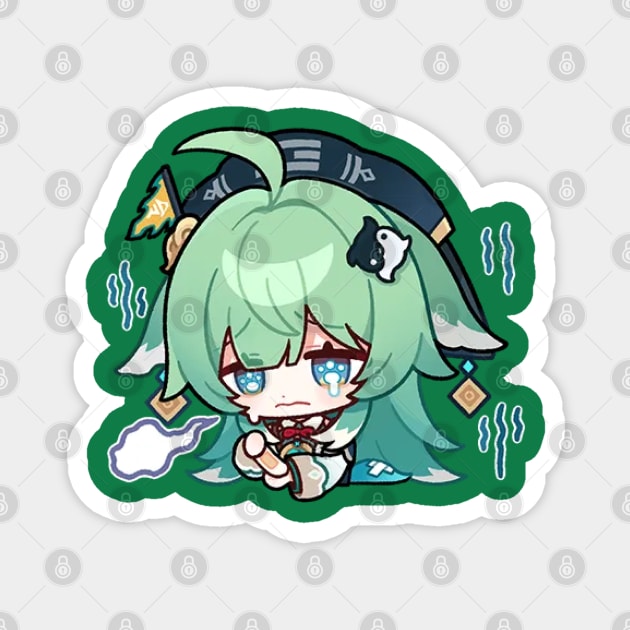 Honkai Star Rail Chibi Huohuo 4 - Honkai Star Rail - Magnet | TeePublic