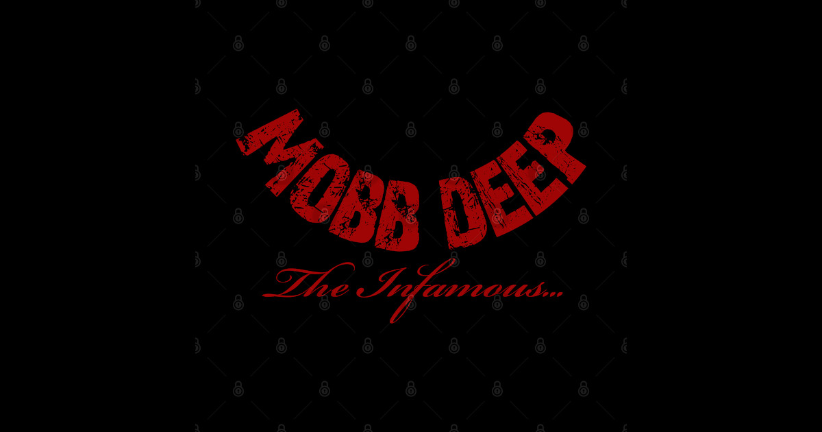 the infamous mobb deep distressed - Mobb Deep - Sticker | TeePublic