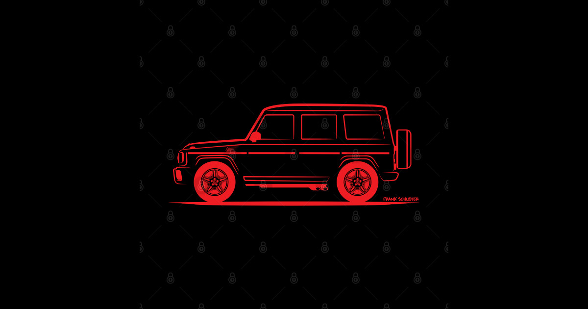 Mercedes-Benz G-Class Mercedes Benz G Class Red - Gelaendewagen ...