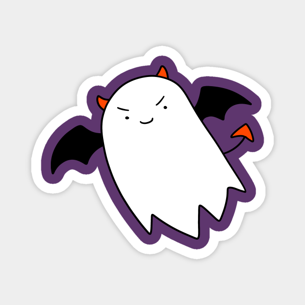 Red Devil Ghost - Ghost - Magnet | TeePublic