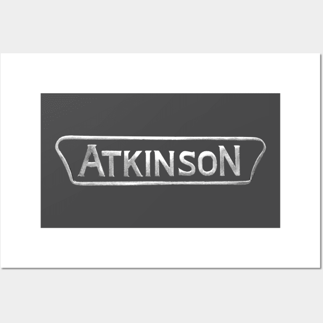 Vintage Atkinson truck logo - Atkinson - Posters and Art Prints | TeePublic