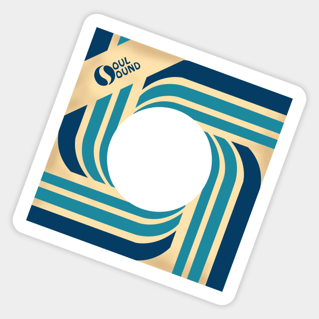 7inch record sleeve - Records - Sticker | TeePublic