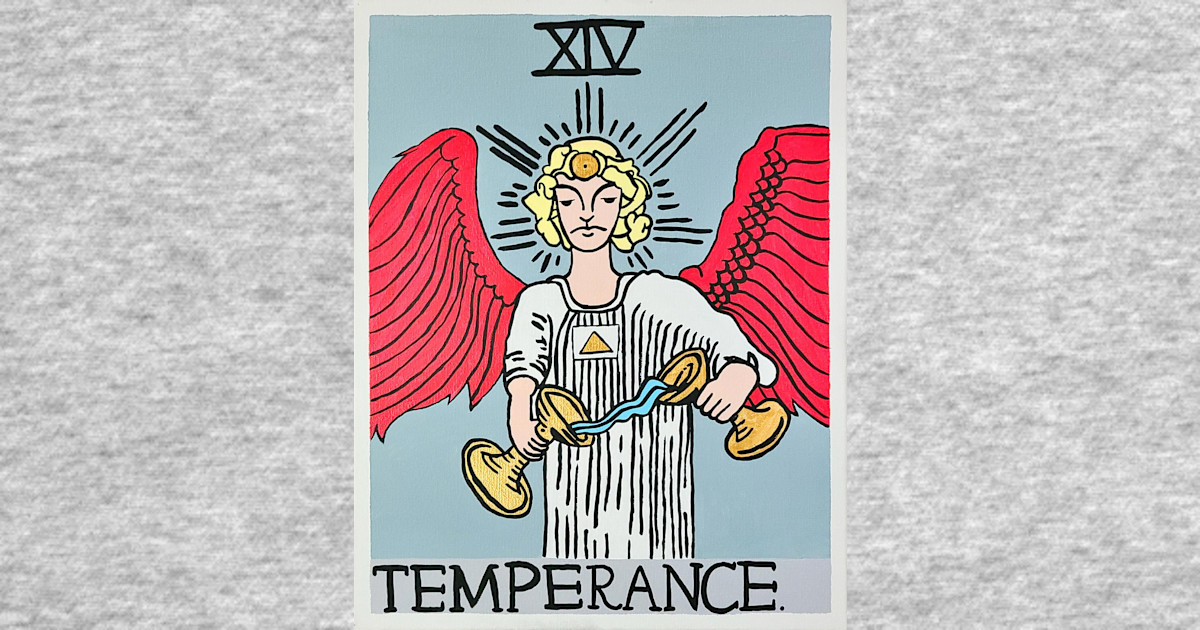 Temperance Tarot Card - Tarot - T-Shirt | TeePublic
