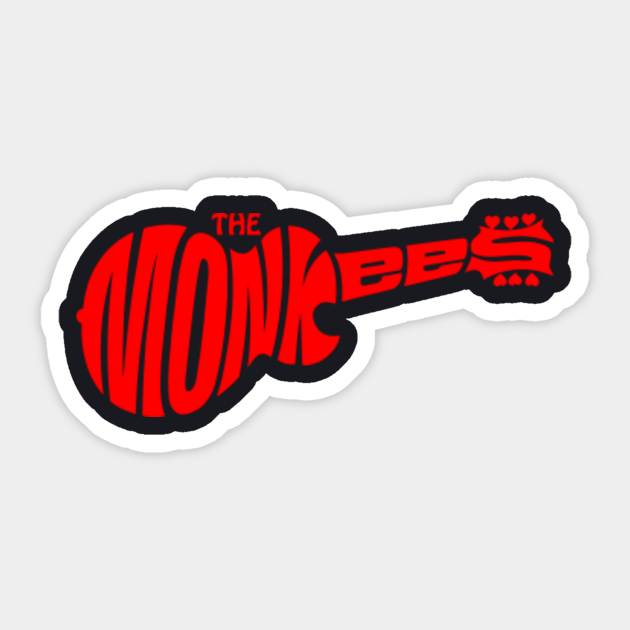 The Monkees Guitar Logo Unisex Raglan Baseball Guitar - Baseball ...
