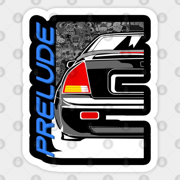 Prelude Si 1992 - Honda Prelude - Sticker | TeePublic
