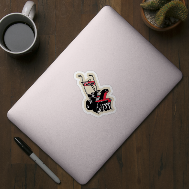 THE LAUNCHER - SNOW BLOWER - Snow Blowing - Sticker | TeePublic