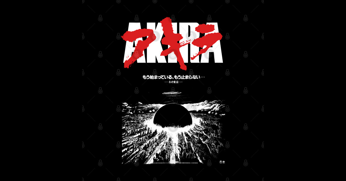 Akira Poster - Akira - Sticker | TeePublic