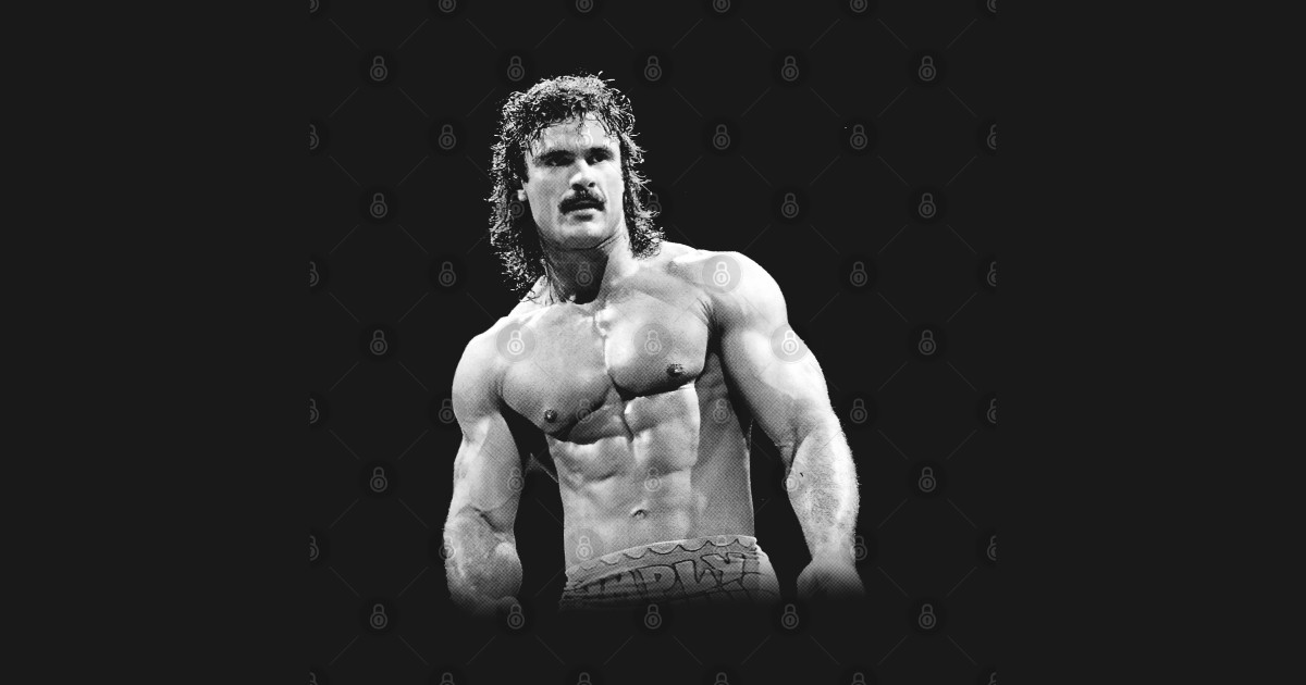 Rick Rude Retro - Rick Rude - T-Shirt | TeePublic