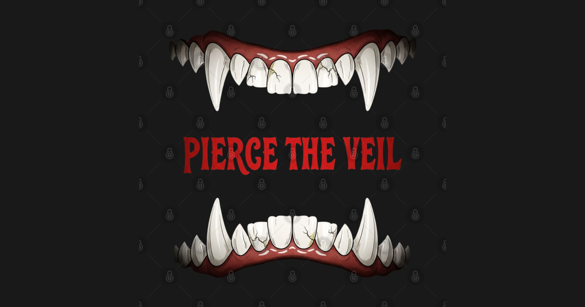 Pierce The Veil Band Logo - Pierce The Veil - T-Shirt | TeePublic