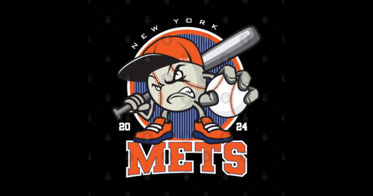 New York Baseball - 2024 Season - New York Mets - Sticker | TeePublic