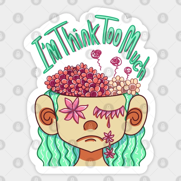 clipart overthinking