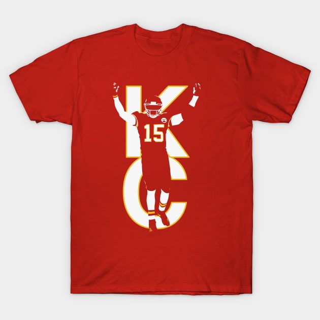 Patrick Mahomes KC Chiefs Design - Patrick Mahomes - T-Shirt | TeePublic