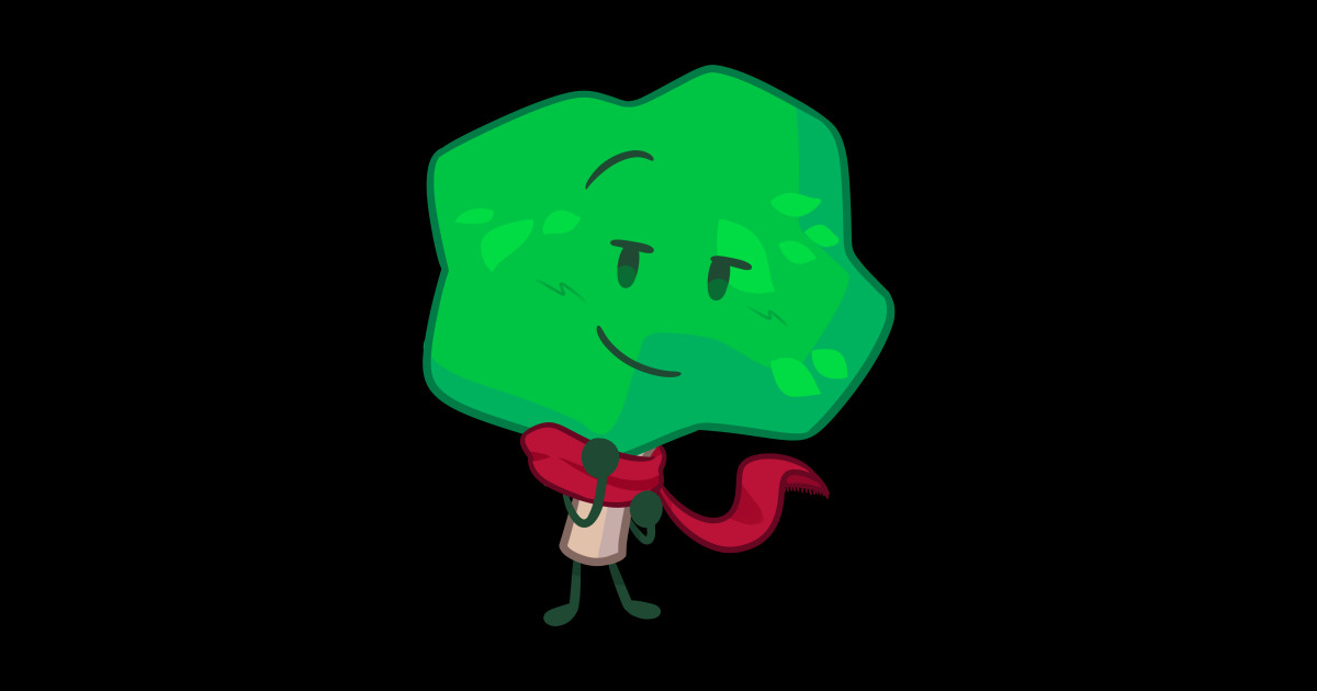 Tree (BFB/TPOT) - The Power Of Two - Sticker | TeePublic