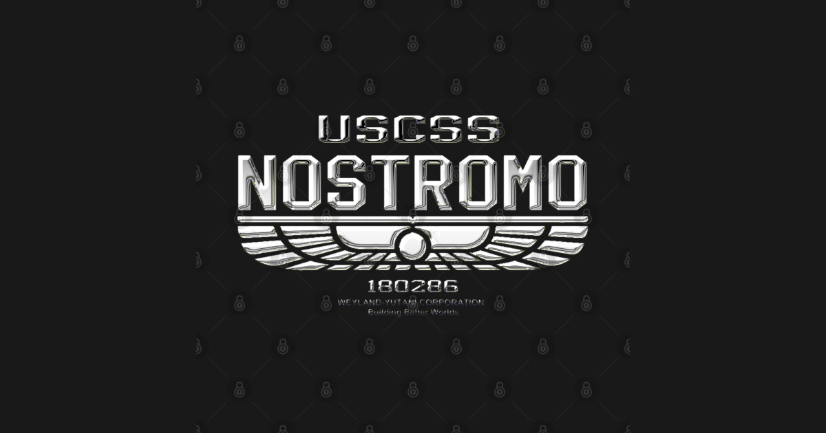 Nostromo Weyland Logo Alien - Alien - T-Shirt | TeePublic