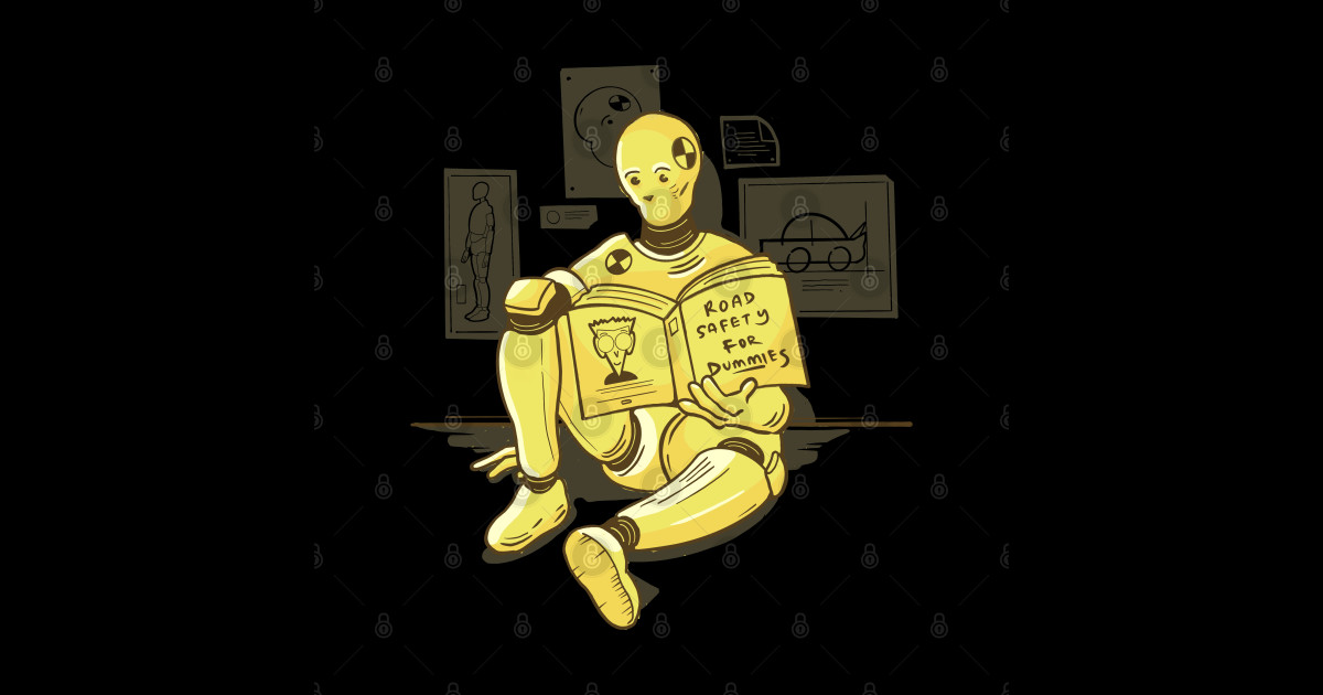 Crash Test For Dummies - Crash Test Dummies - Sticker | TeePublic