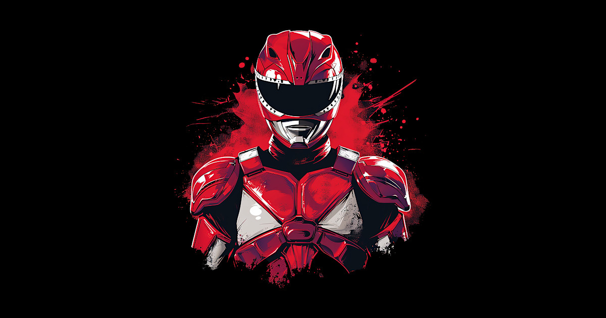 red ranger - Red Ranger - Sticker | TeePublic