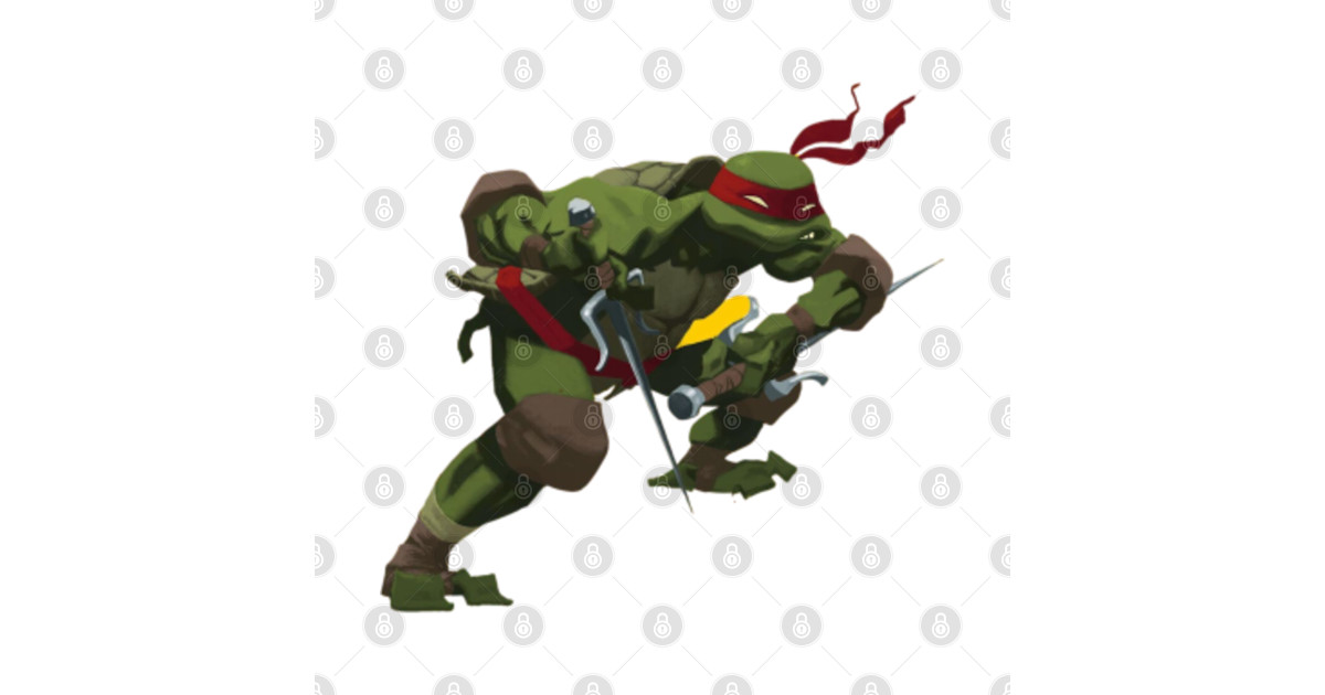 Ninja Turtles Raphael in cage - Ninja Turtles - T-Shirt | TeePublic